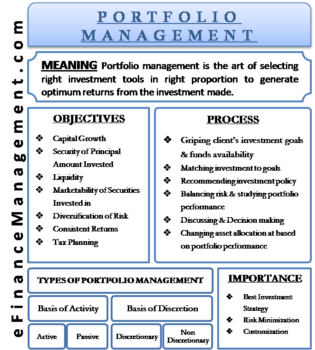 Portfolio Management | Definition, Objectives, Importance, Process, Types