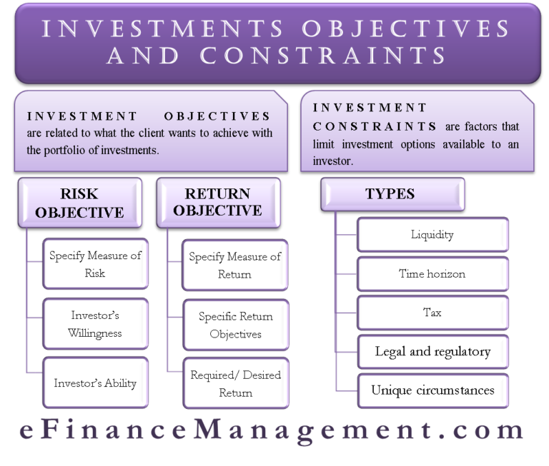 Investment Objectives and Constraints