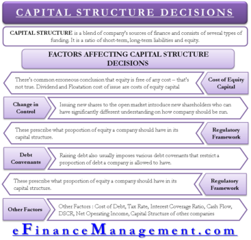 Factors affecting Capital Structure Decisions - eFinanceManagement