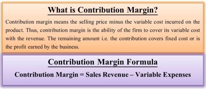 What is Contribution Margin? | How to find? Formula, Example | eFM