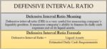 Defensive Interval Ratio - eFinanceManagement