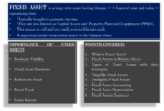 What is Fixed Asset? | Type - Tangible & Intangible, Accounting, Dep.