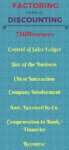 Differences between Receivables Factoring vs. Invoice Discounting | eFM
