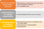 Return on Invested Capital (ROIC) | Understanding & Interpretation - eFM
