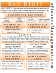 Bad Debts | Meaning, Example, Accounting, Recovery, Provision, etc