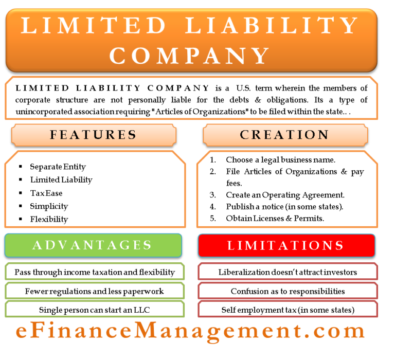 Limited Liability Company | Meaning, Features, Pros & Cons