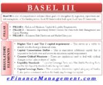 Basel III-History, Pillars, Regulatory Elelment & Timeline