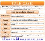 Idle Cash | What It Is And How To Manage it & Earn From This Cash | eFM
