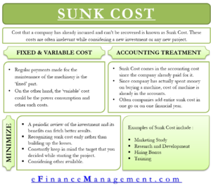 Sunk Cost | Meaning, Fallacy, Examples, Importance | eFM