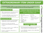 Extraordinary Items Under GAAP – All You Need To Know
