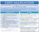 Cost Allocation – Meaning, Importance, Process and More