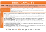 Debt Capacity – Meaning, How to Assess and More
