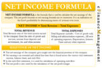 Net Income Formula |Calculation and Example| eFinanaceManagement