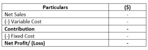 Contribution Margin Income Statement: Meaning,Use,Example,Limitations
