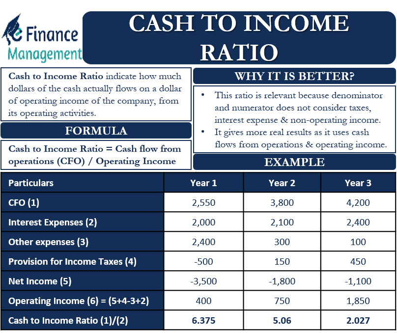 Cash To Income Ratio Meaning Formula Example And More