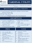 Cardinal Utility | Meaning, Assumptions, Pros, Cons | eFinanceManagement